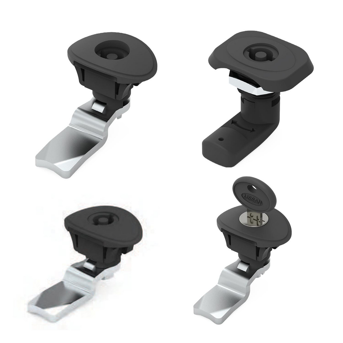 Buy Quarter-Turn Finger Grip Latch | Essentra Components CA