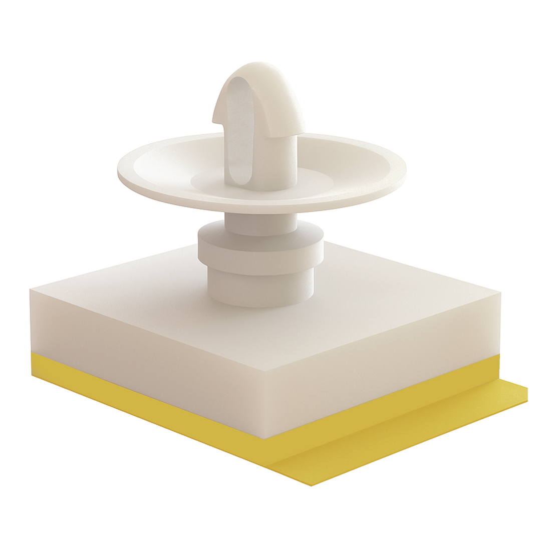 Buy Adhesive Base Support - Snap-Locking, Low-Profile, Cupped ...