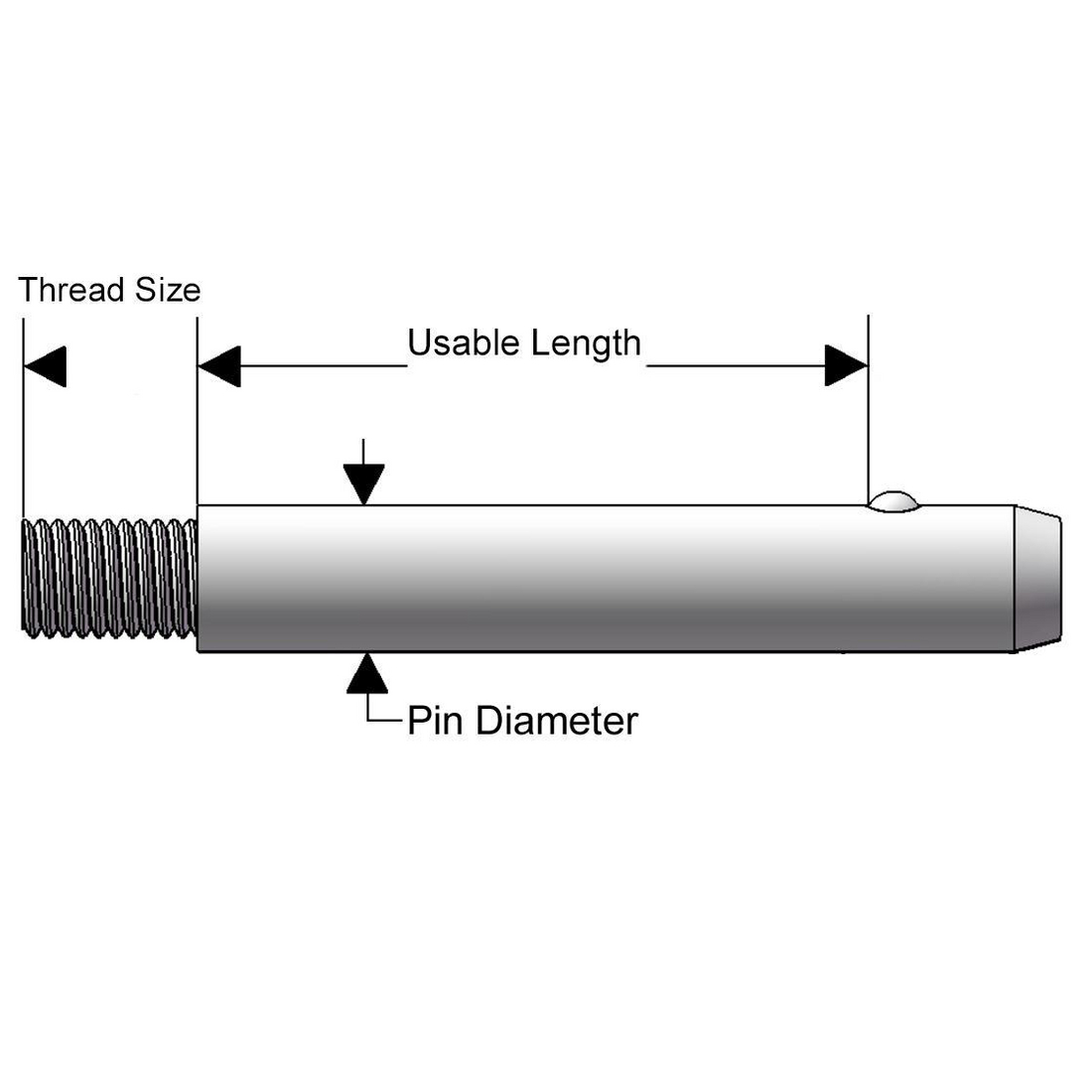 Buy Detent Pins Threaded | Essentra Components
