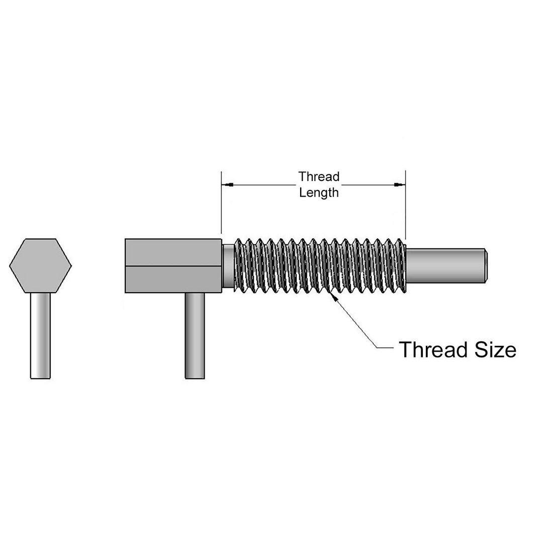 Buy Retractable Spring Plungers Lever | Essentra Components