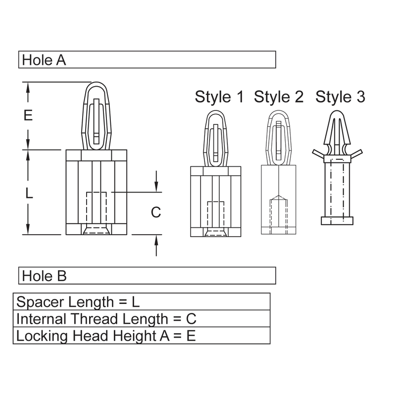 Buy Screw Support | TCBS-14-01 | Essentra Components US