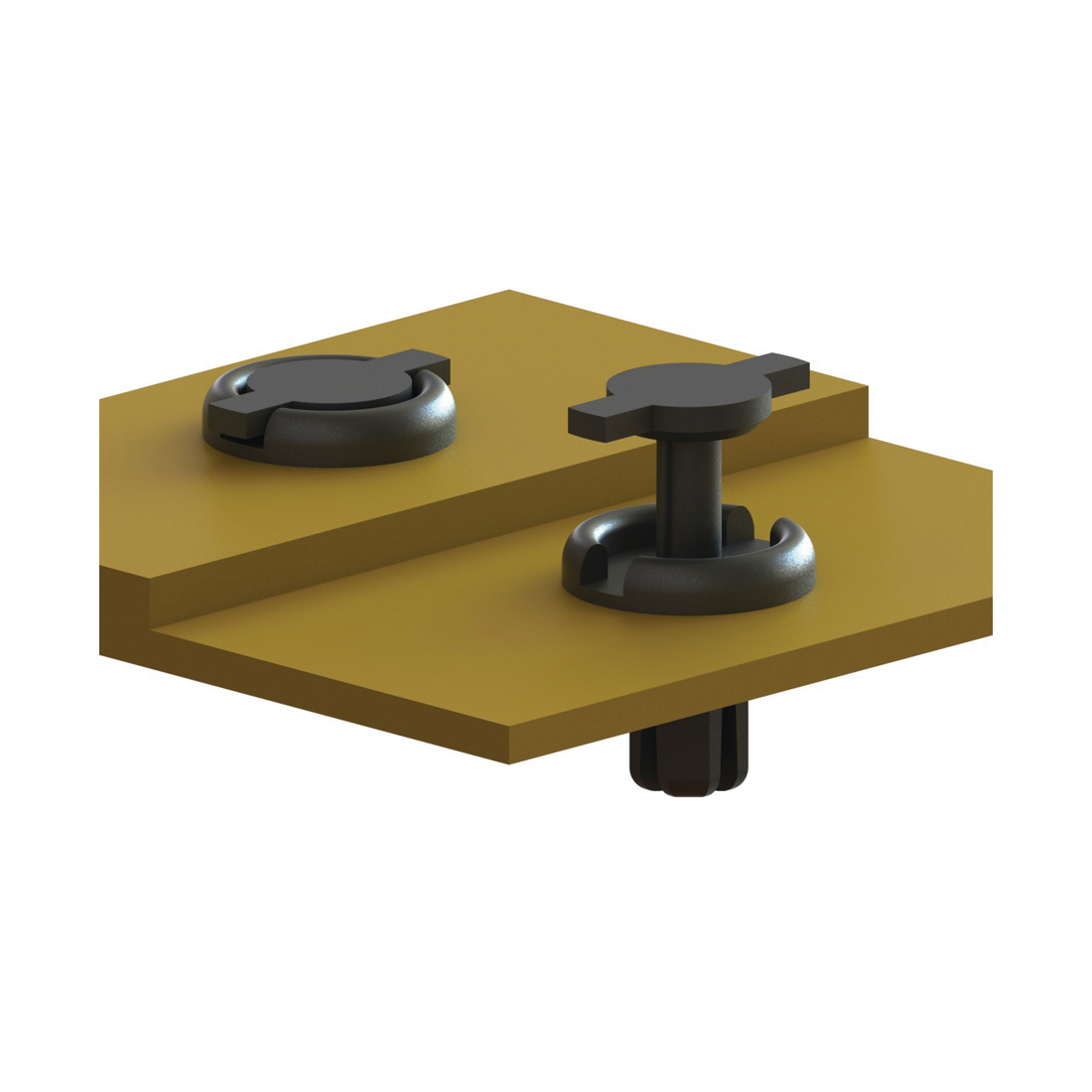 Buy Push-In Rivets - Plastic, Push, Round/Square Hole | Essentra ...