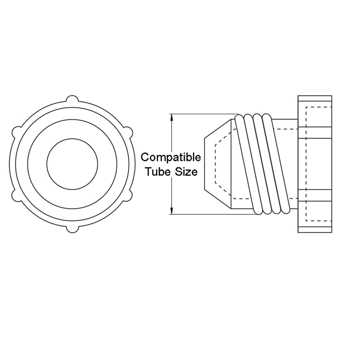Buy 37deg JIC Flared Fitting Threaded Plug | Essentra Components CA