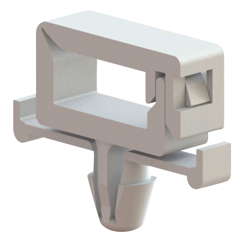 Buy Wire Saddle - Hinged Locking Top, Removable | Essentra Components US