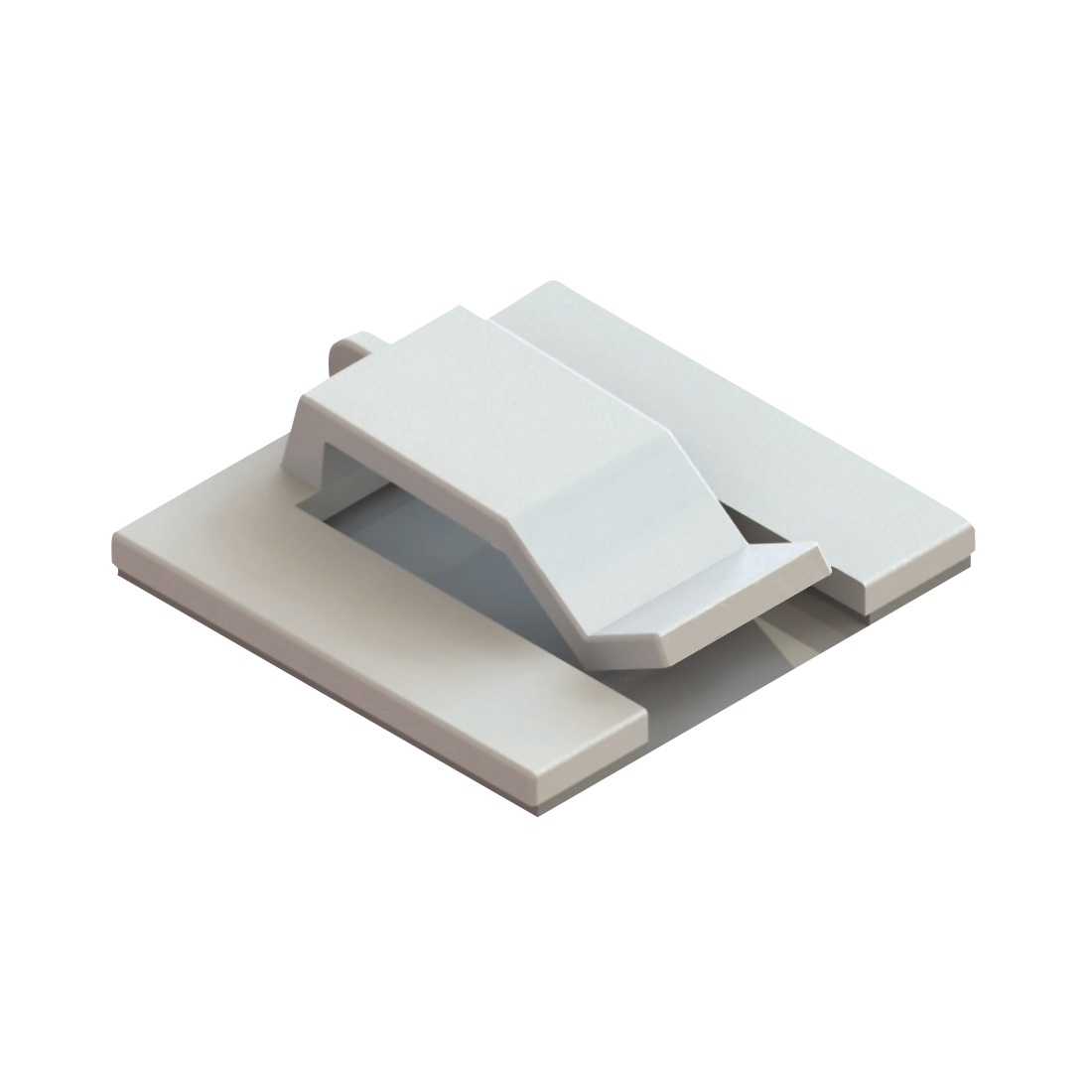 Buy Flat Cable Clamp - Adhesive Mount, One Arm, Tension | Essentra ...