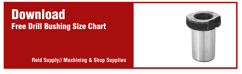 Download Our Free Drill Bushing Size Chart | Reid Supply