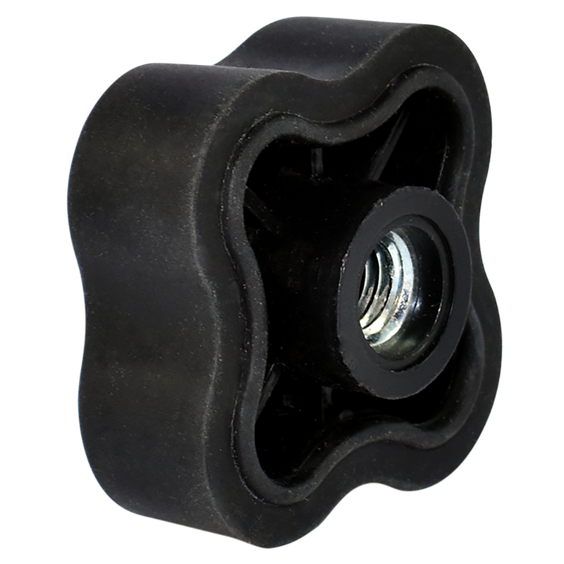 Buy 4-Arm Knob | KN4C----4S2B-90 | Essentra Components