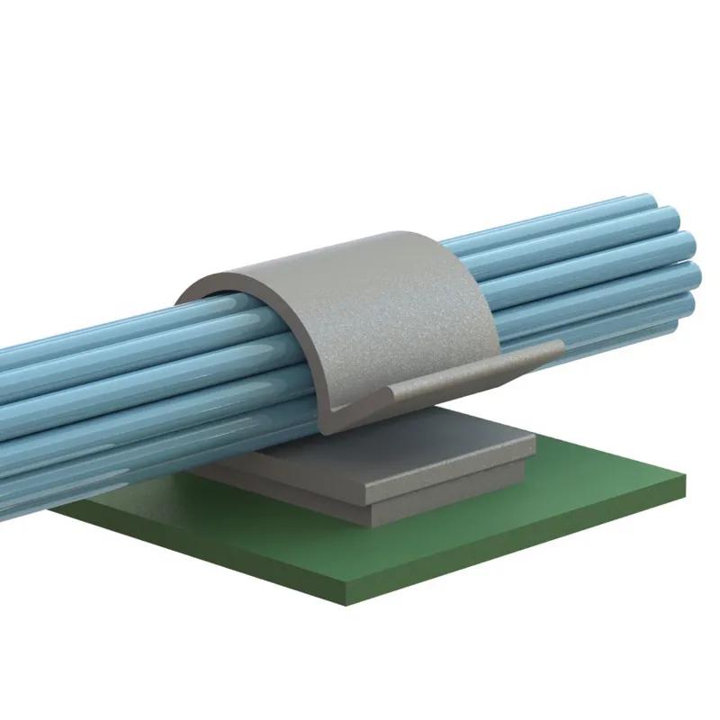 Buy Cable Clamps - Adhesive Mount, R-Style | KKR-5A1-RT | Essentra ...
