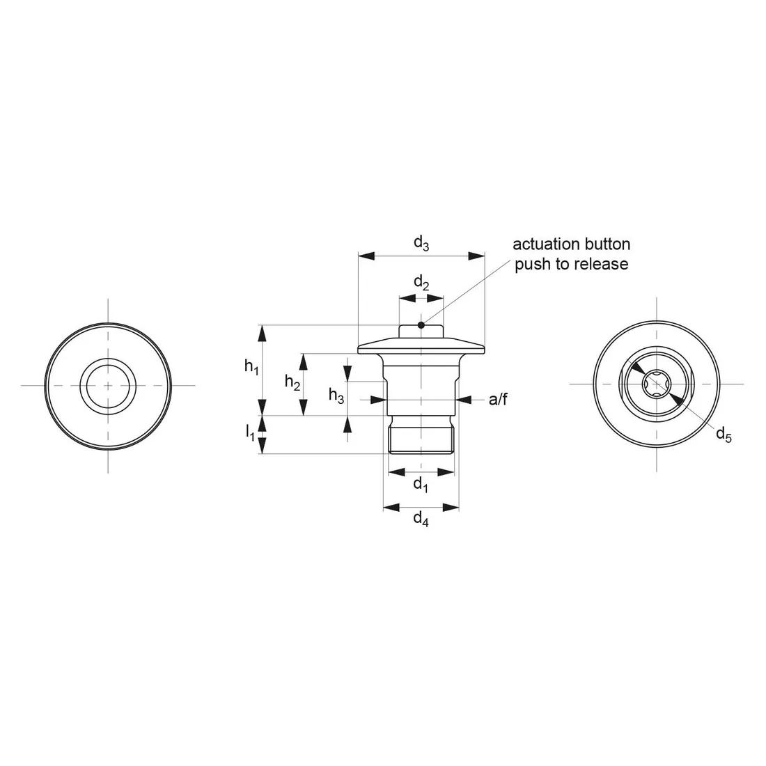 Acheter une fixation One-Touch - bridage à billes | Essentra Components ...
