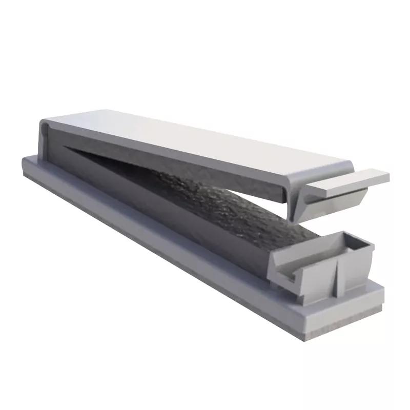 Buy Flat Cable Clamp - Adhesive Mount, Hinged, Foam Center | Essentra ...