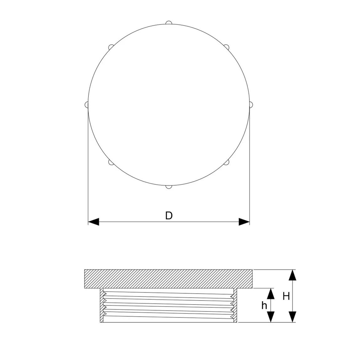 Buy Threaded Protection Plugs PCR | Essentra Components