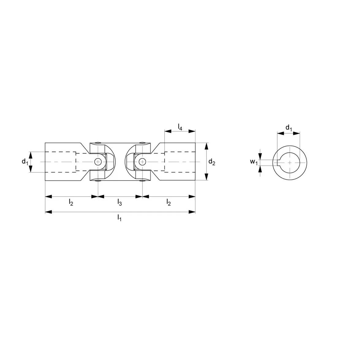 Shop Double Universal Joints | Essentra Components