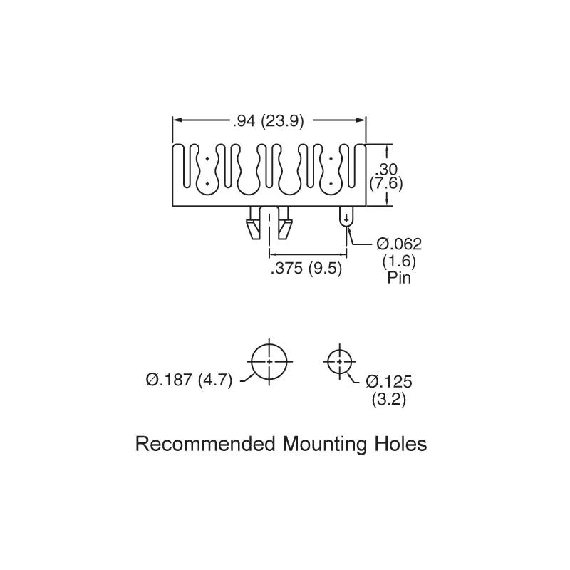 Buy Fibre Clip | OFB3P-4-19 | Essentra Components