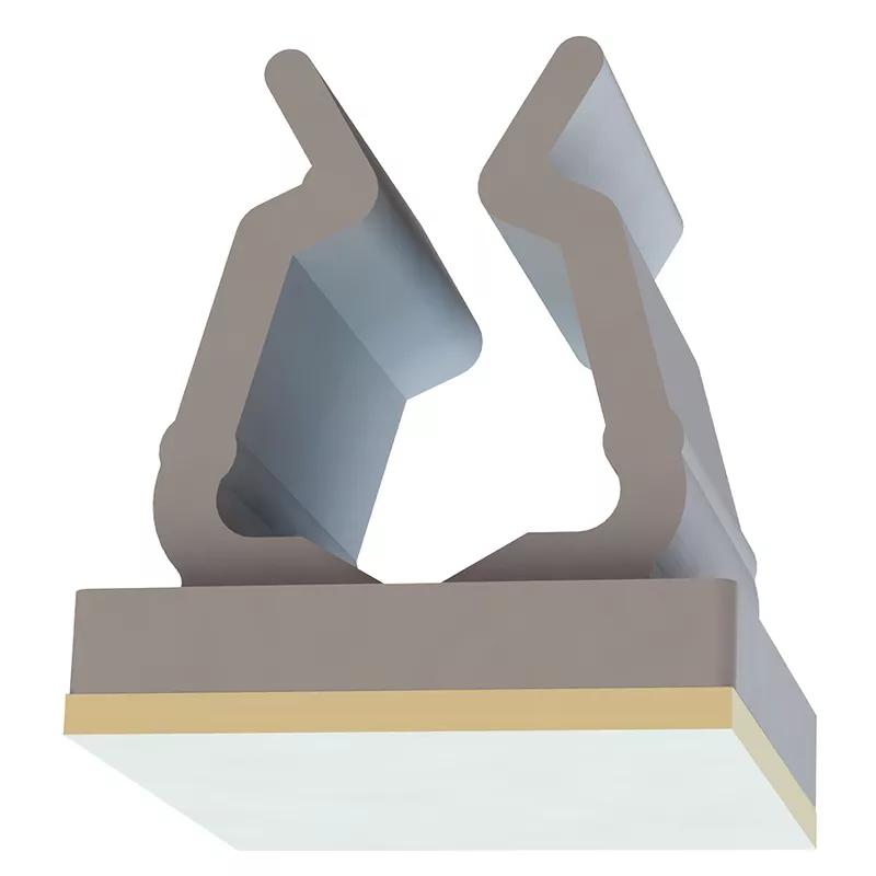 Buy Adhesive Mount Wire Clip - Plastic | 22AWC00312 | Essentra Components