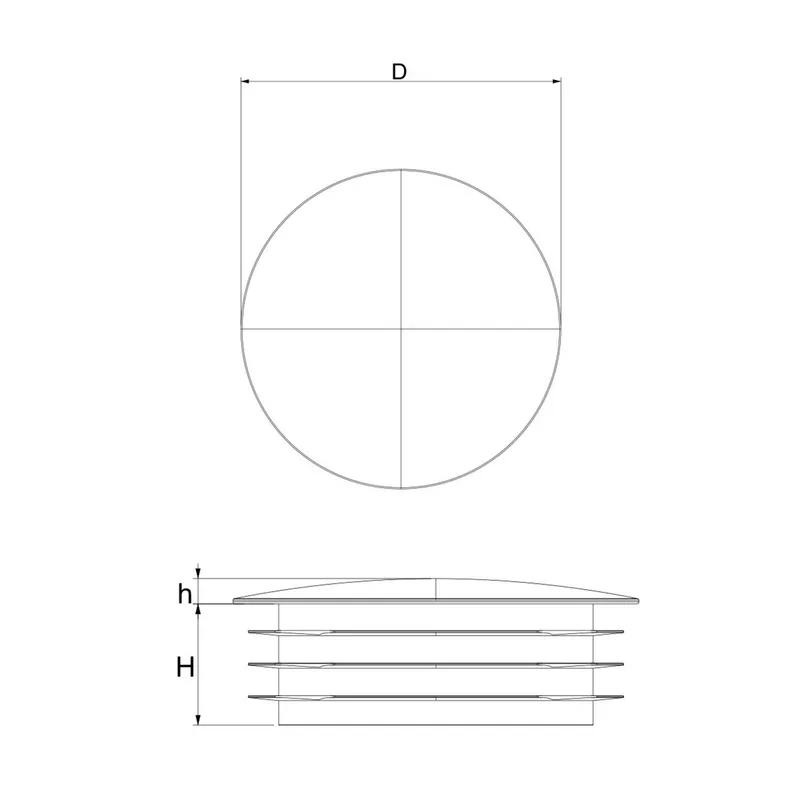 Buy Round Tube Insert | 20594992 | Essentra Components