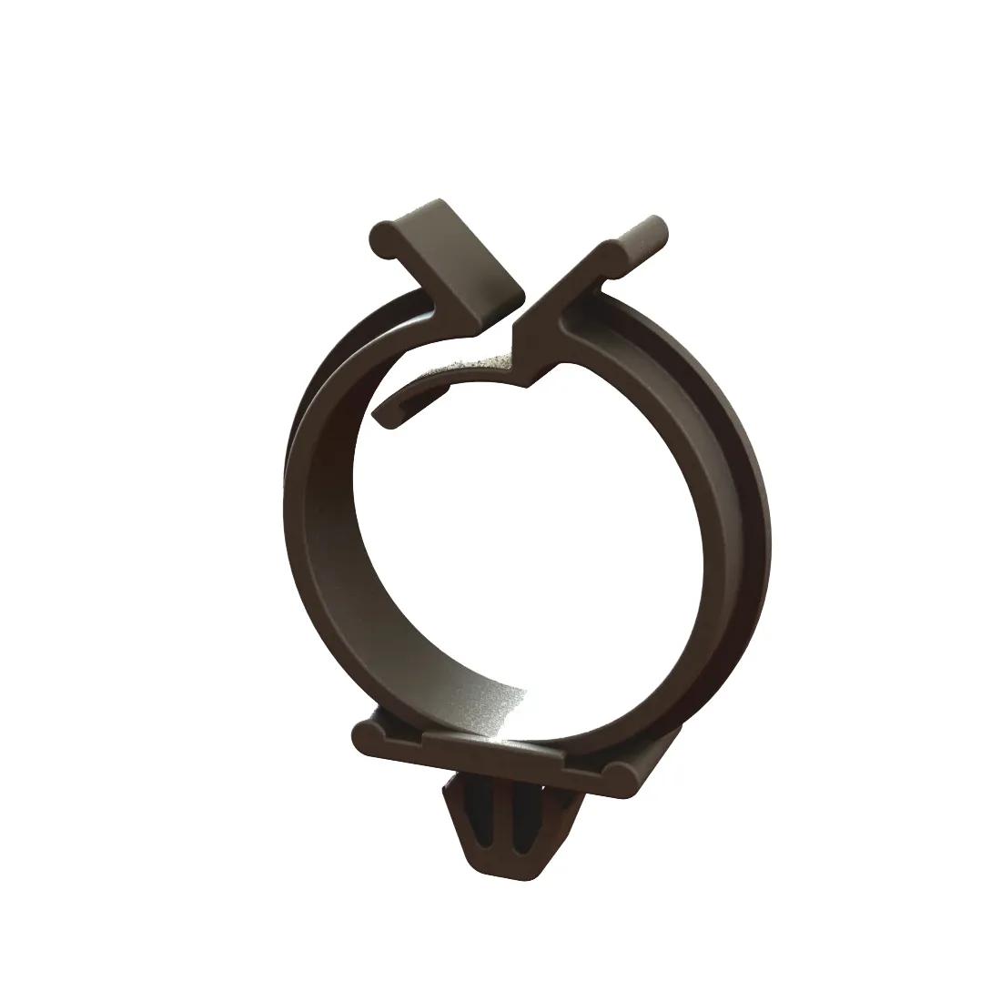 Buy Cable Clamps - Plug-In, Round Wire Saddle | RWS-16-01BK | Essentra ...