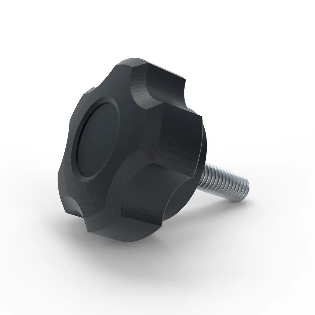 Buy Fluted Knob | KN5C0750F4---21 | Essentra Components