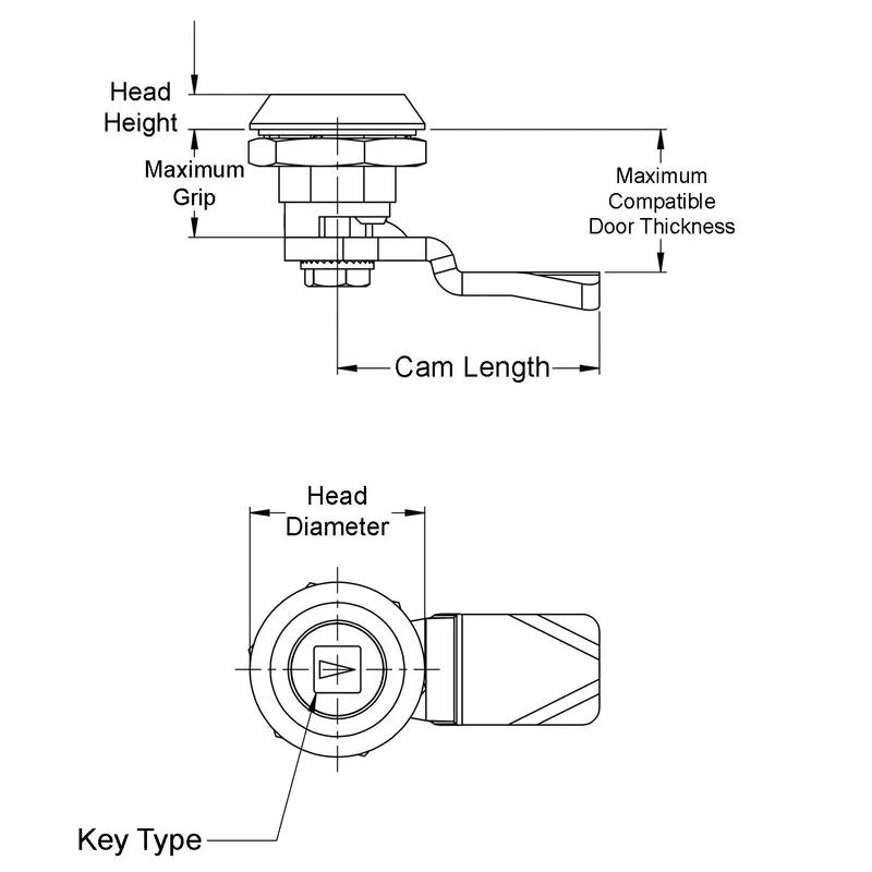 Buy Quarter Turn Spring Latches | Essentra Components AU