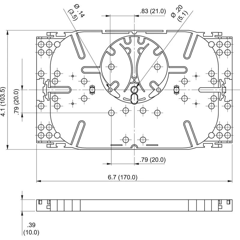 Buy Splice Tray | OFST-1-M | Essentra Components