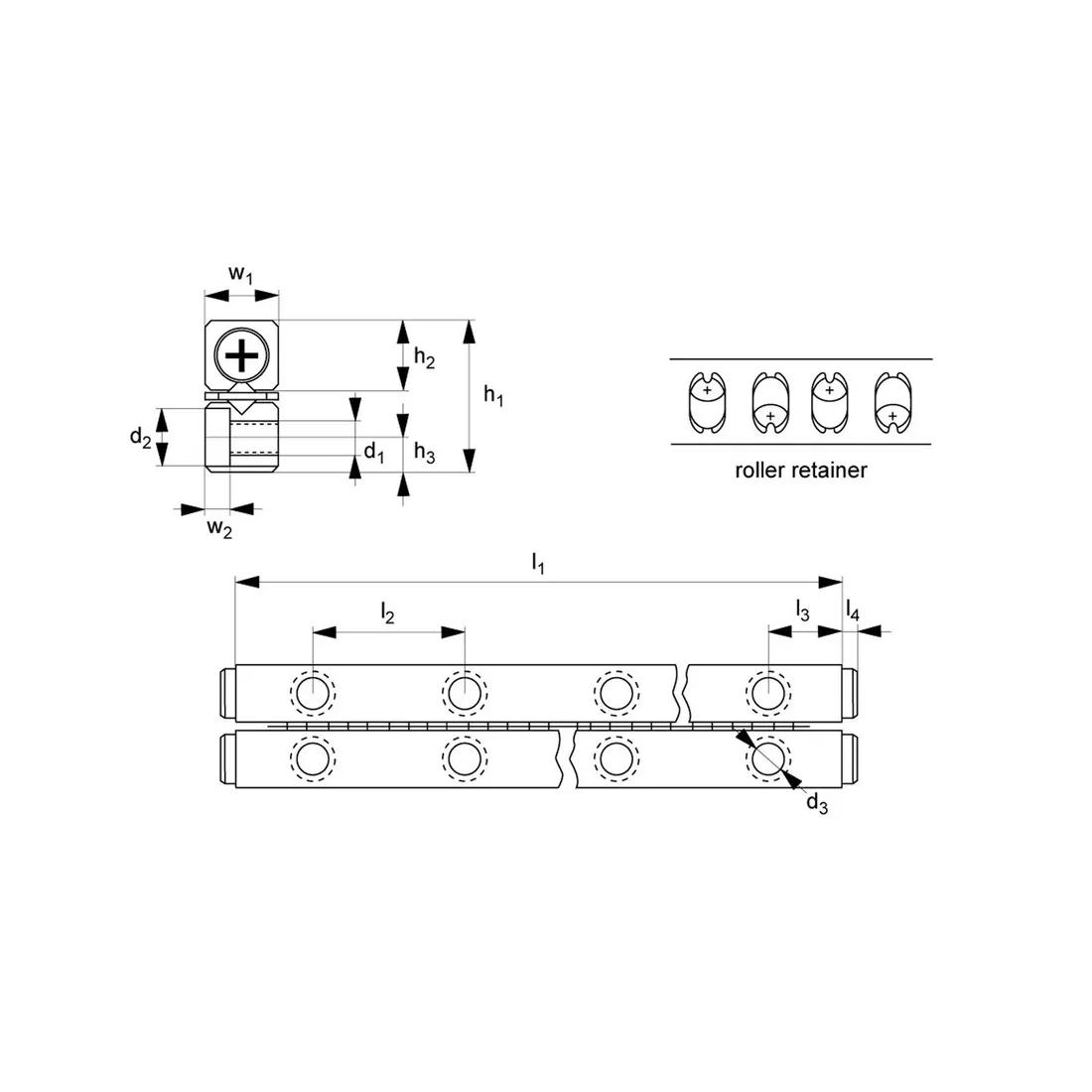 Shop Crossed Roller Rail Sets | Essentra Components