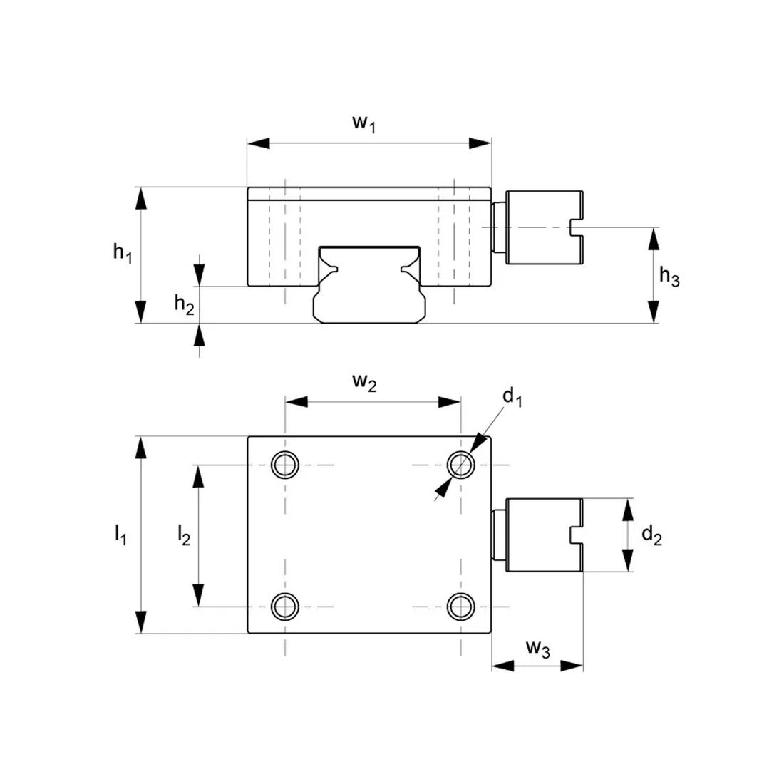 Buy Manual Clamps for Miniature Rail | Essentra Components