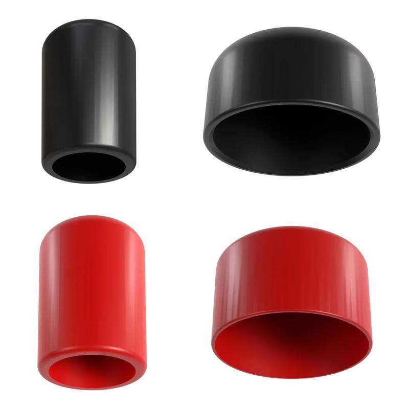 Round vinyl plastic caps store
